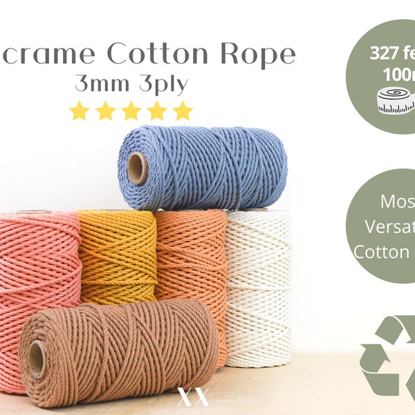 Cotton Rope - Etsy