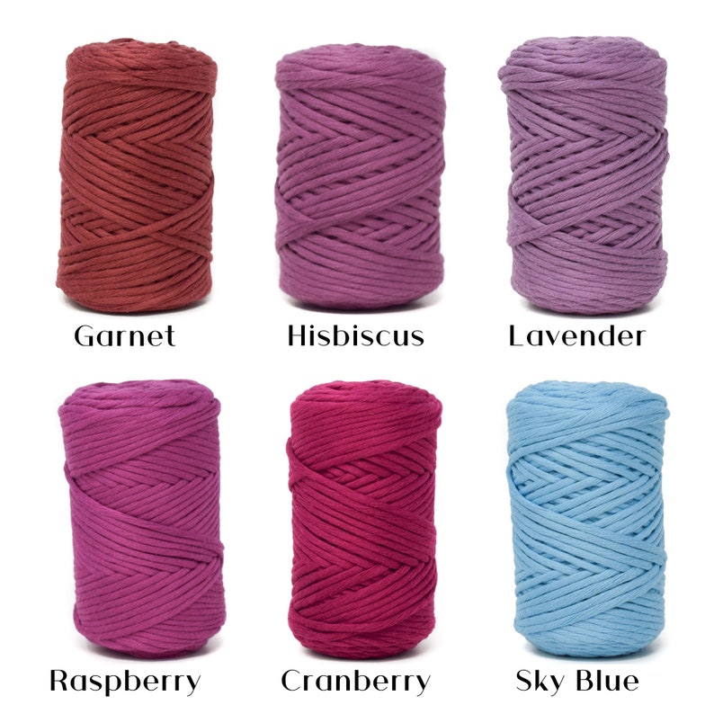Cotton Viscose Roll 4mm Single Strand 328 Ft Macrame - Etsy