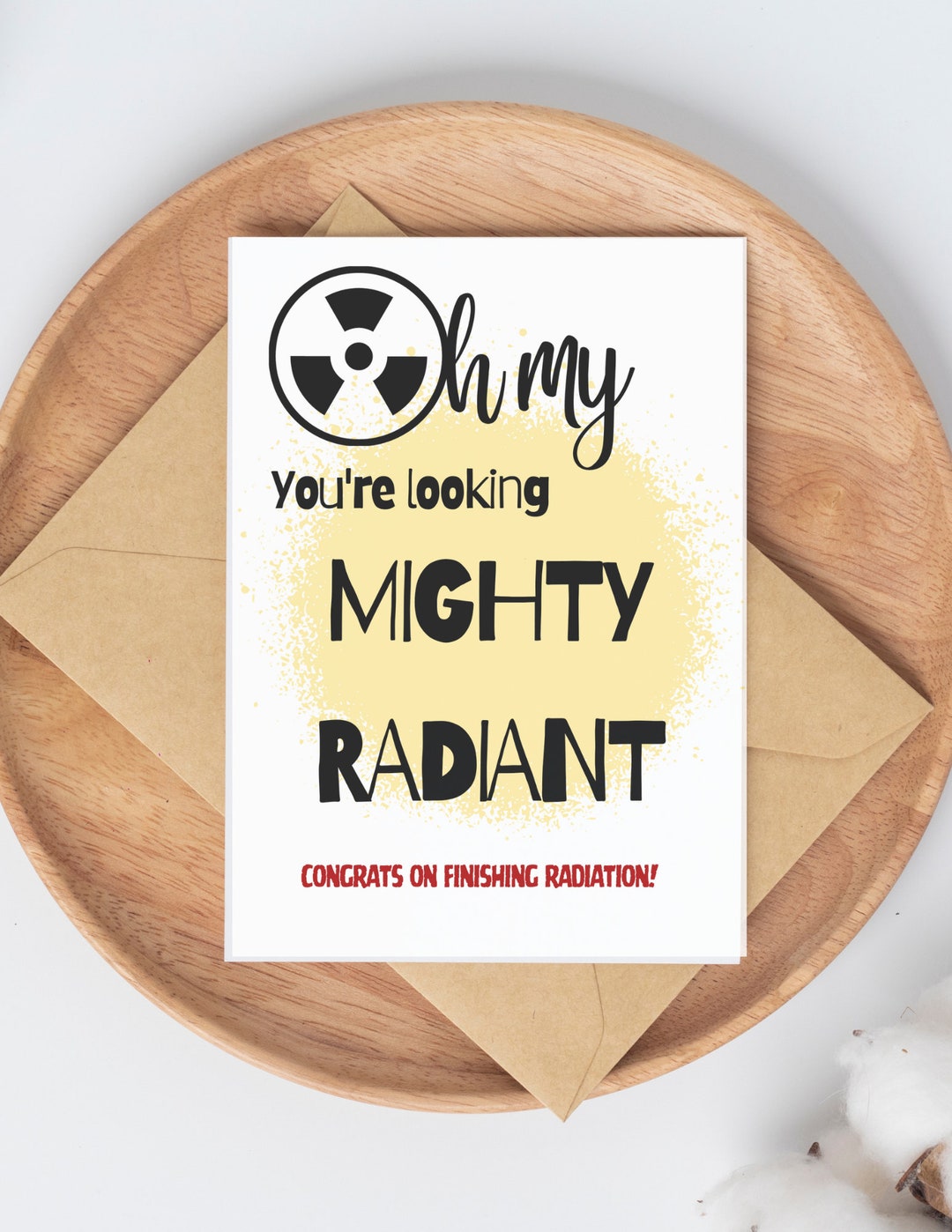 Last Day of Radiation Card - Digital Download - Etsy
