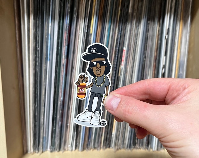 Eazy E Sticker - "compton" Rap Series, Compton Sticker, Eazy E Decal ...