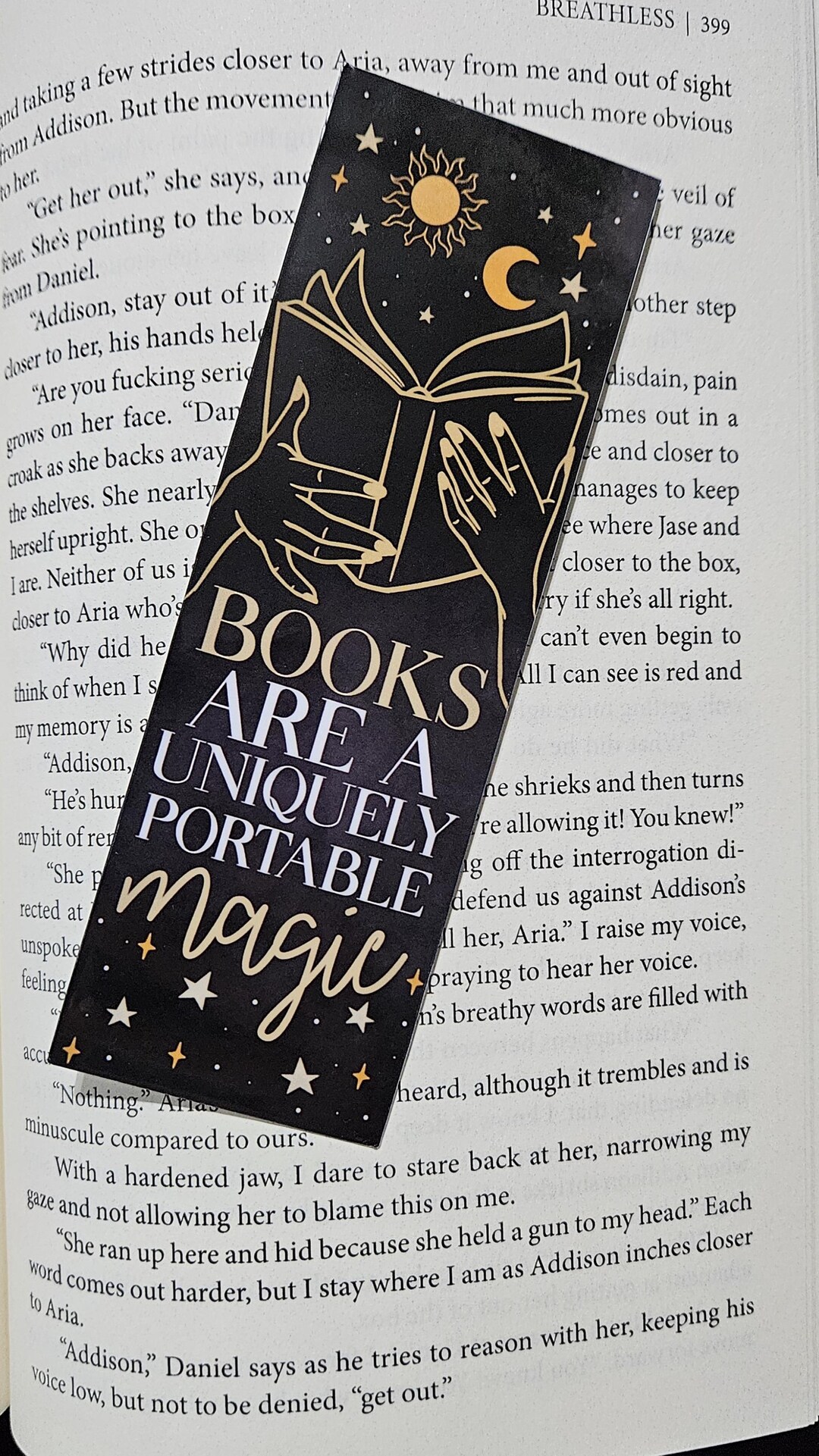 Books Are a Uniquely Portable Magic Bookmark - Etsy