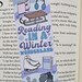Reading in a Winter Wonderland Bookmark - Etsy