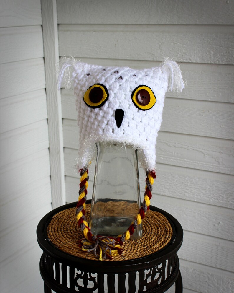 Crochet Hedwig the Owl Hat - Etsy