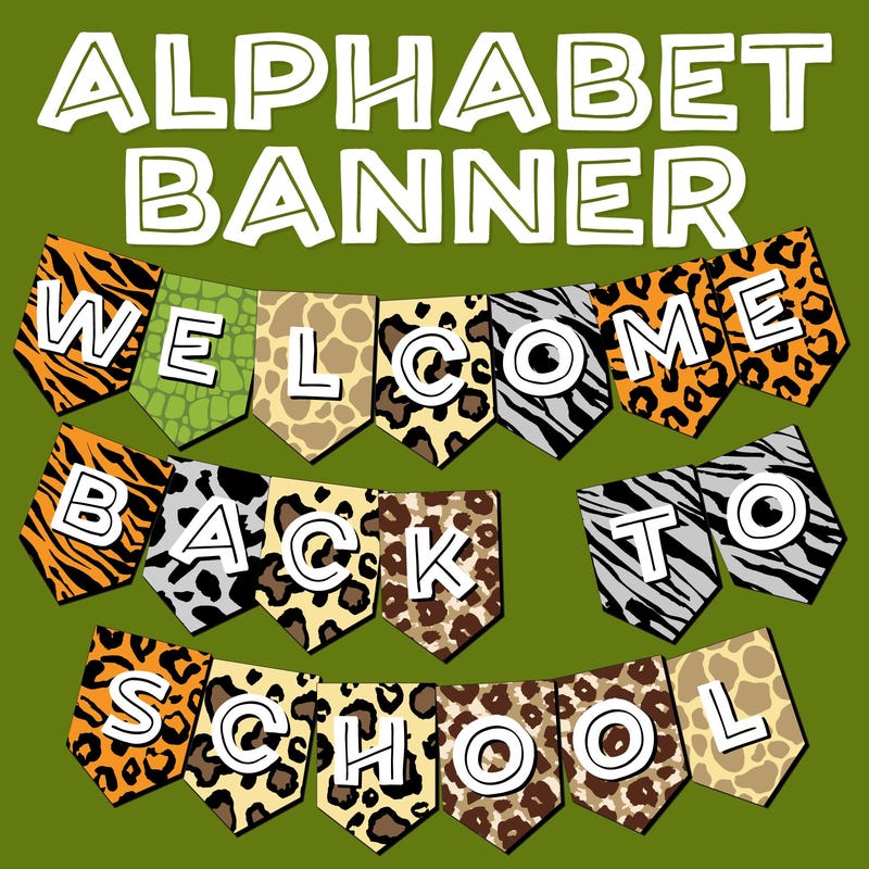 Safari Classroom - Etsy