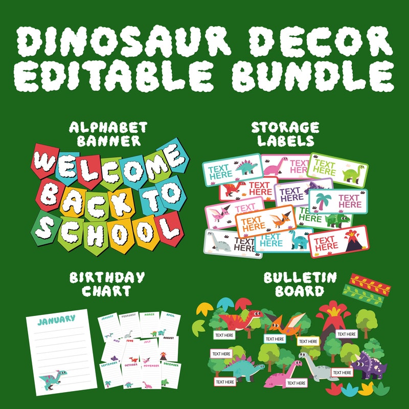 Dinosaur Theme - Etsy