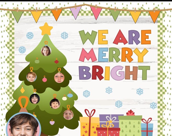 Teachers School Bulletin Board for Christmas /winter /classroom ...