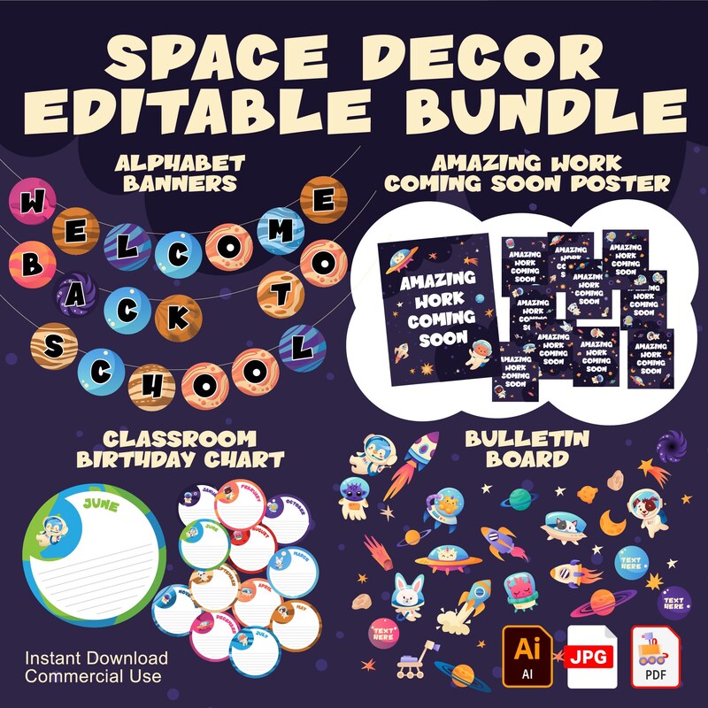 Space Classroom Theme - Etsy