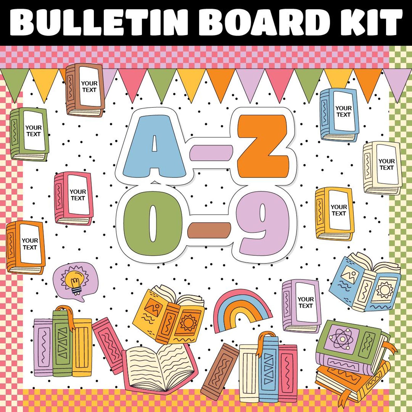 Your Next Chapter Bulletin Board Kit | Reading Classroom Decor and Door ...