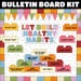 Let's Build Healthy Habits Bulletin Board Kit | School Nurse Health ...
