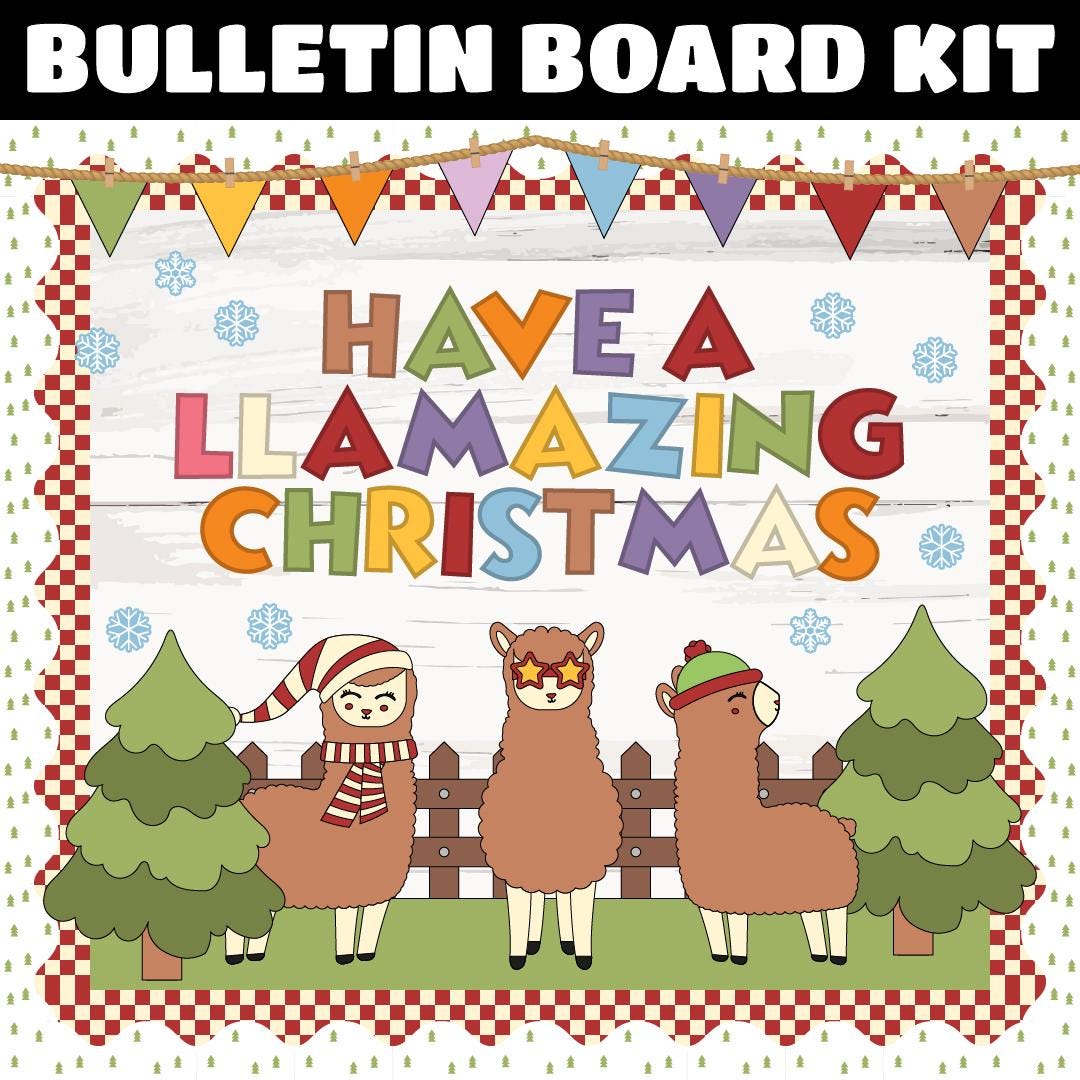 Llama Bulletin Board Kit | Llamazing Classroom Decor | Alpaca Classroom ...