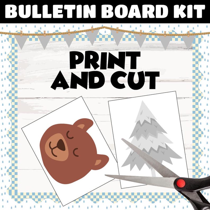 Please Do Not Disturb Until Spring | Cozy Winter Bulletin Board Kit ...