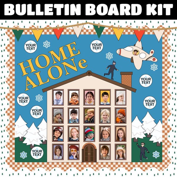 Home Alone Door Decoration - Etsy