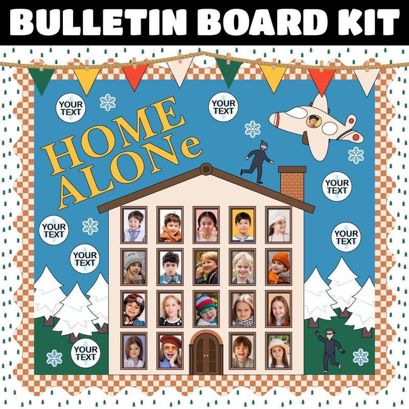 Home Alone Door Decoration - Etsy