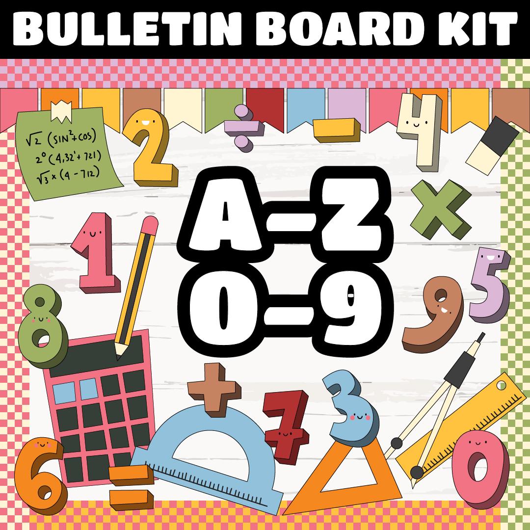 Kindness Add up | Math Bulletin Board Kit | Math Classroom Decor and ...