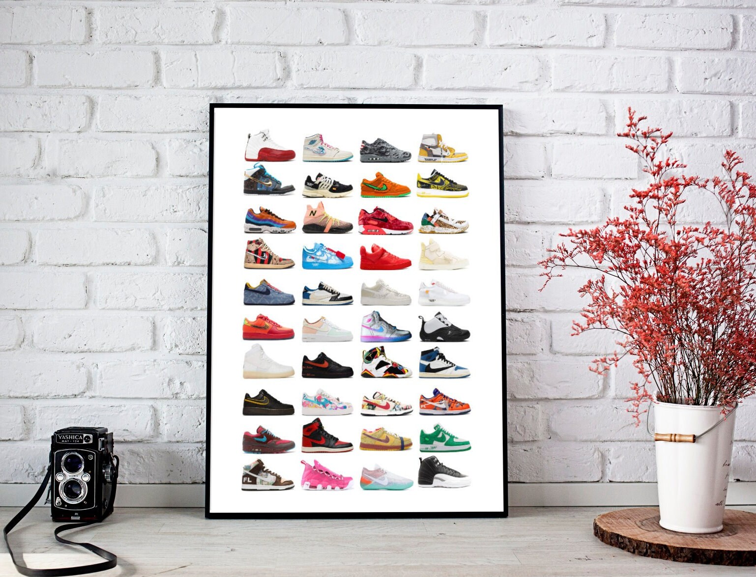 Nike, Jordan, Dunk Trainer Sneaker Poster Downloadable, Printable ...
