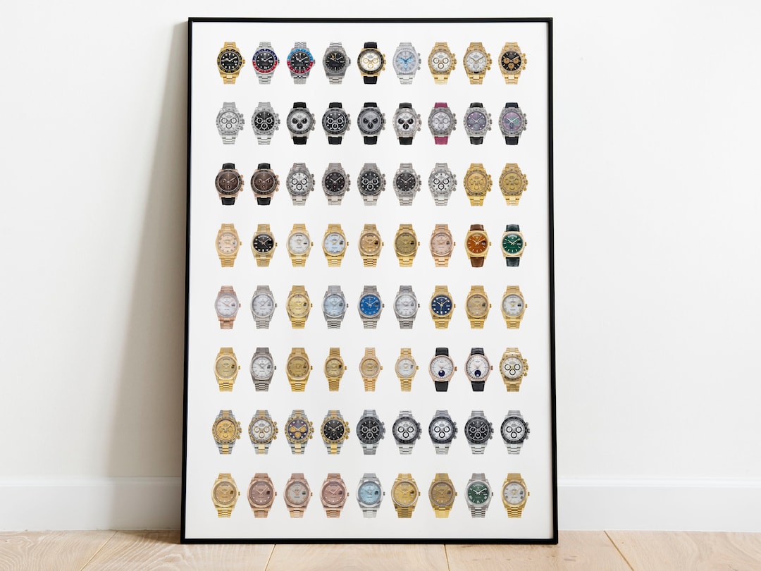 Rolex Watch Collection, Downloadable, Printable, Scalable, High ...