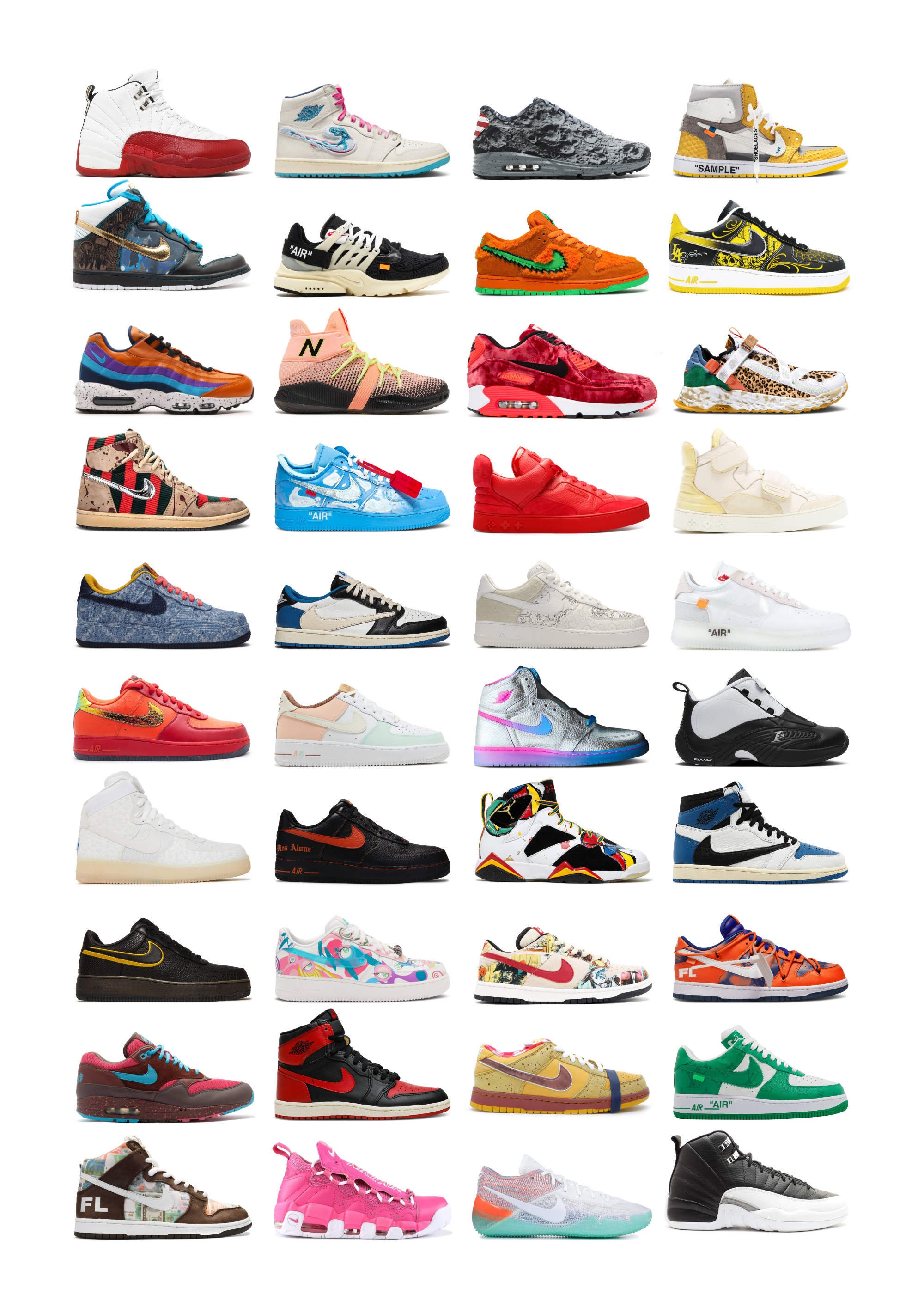 Nike, Jordan, Dunk Trainer Sneaker Poster Downloadable, Printable ...