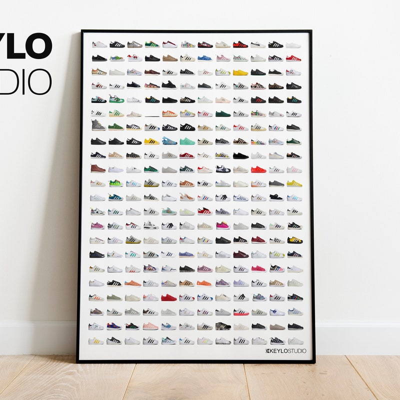 Adidas Poster - Etsy