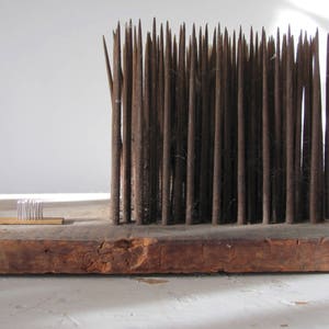 Flax Hackle, Flax Hetchel, Linen Flax Comb, 1:12 Scale Dollhouse ...