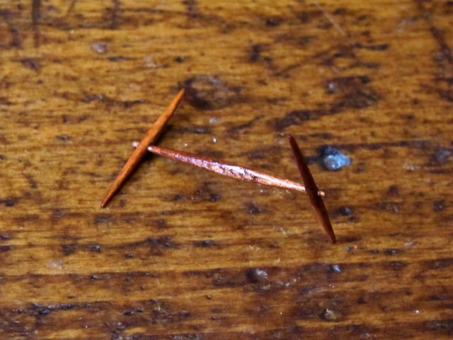 Niddy Noddy Skein Yarn Winder, 1:12 Scale Dollhouse Miniature Primitive ...