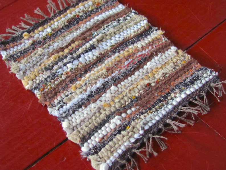 Dollhouse Miniature Rag Rug 1:12 Scale Artisan Furniture - Etsy
