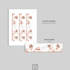 Editable Fairy Water Bottle Label, Enchanted Party Label, Fairy ...