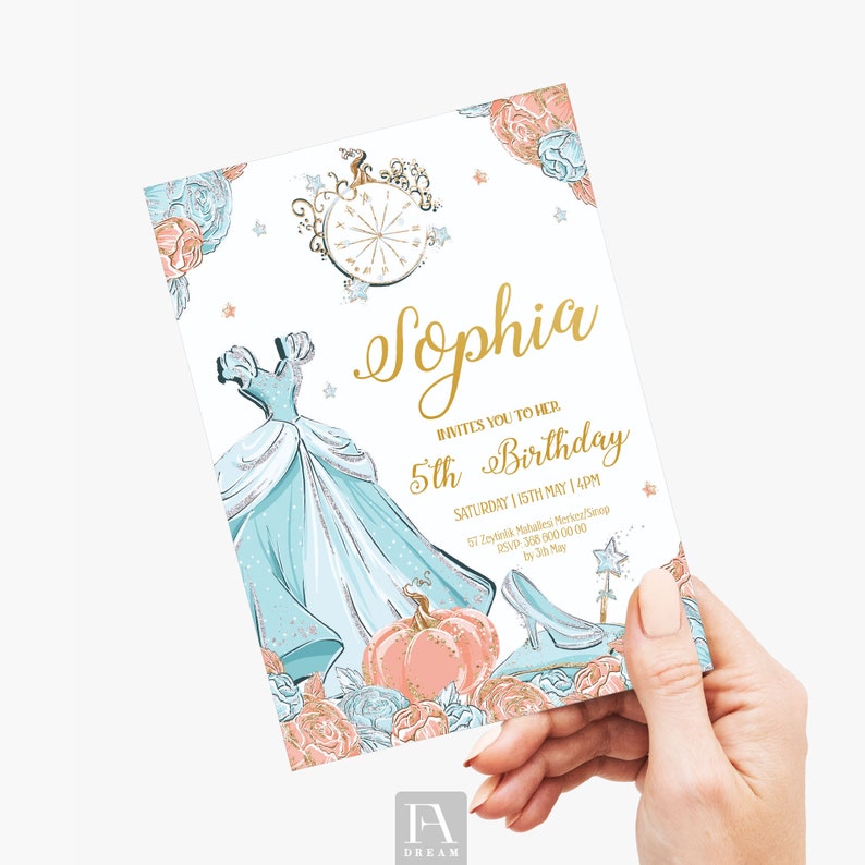 Fairy Tale Birthday Party Invitation Fairy Tale Invite - Etsy