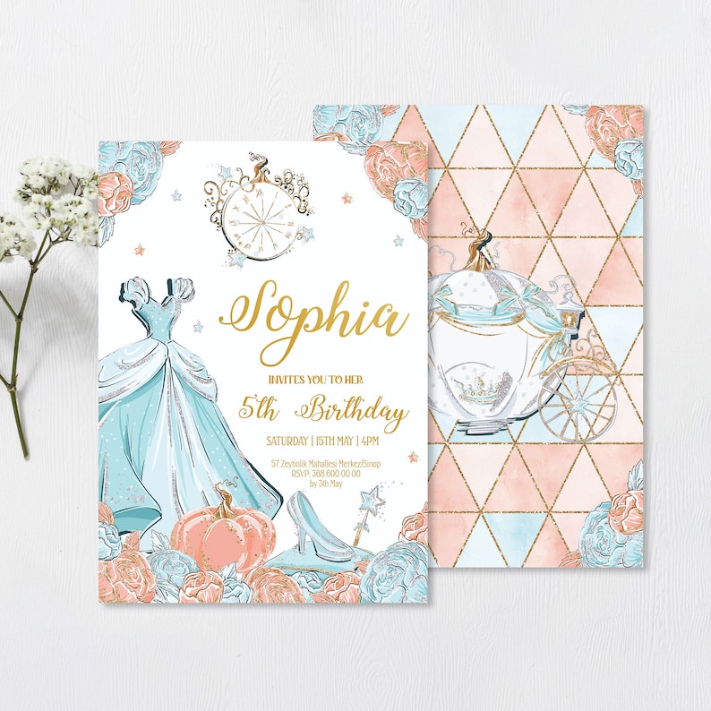 Fairy Tale Birthday Party Invitation Fairy Tale Invite - Etsy