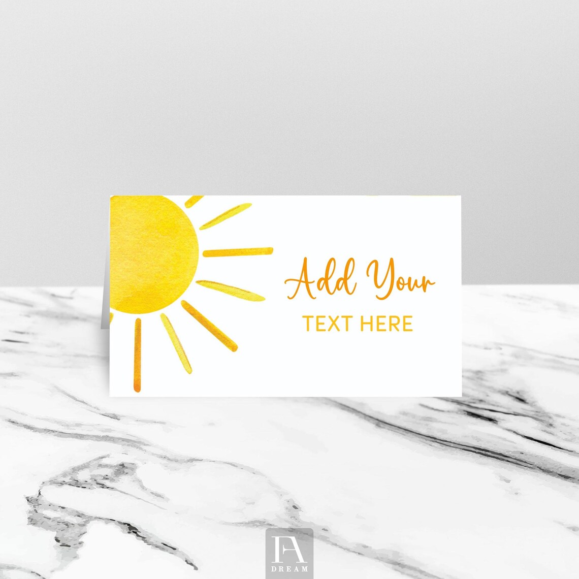 Sunshine 1st Birthday Food Label Template (editable, Instant Download ...