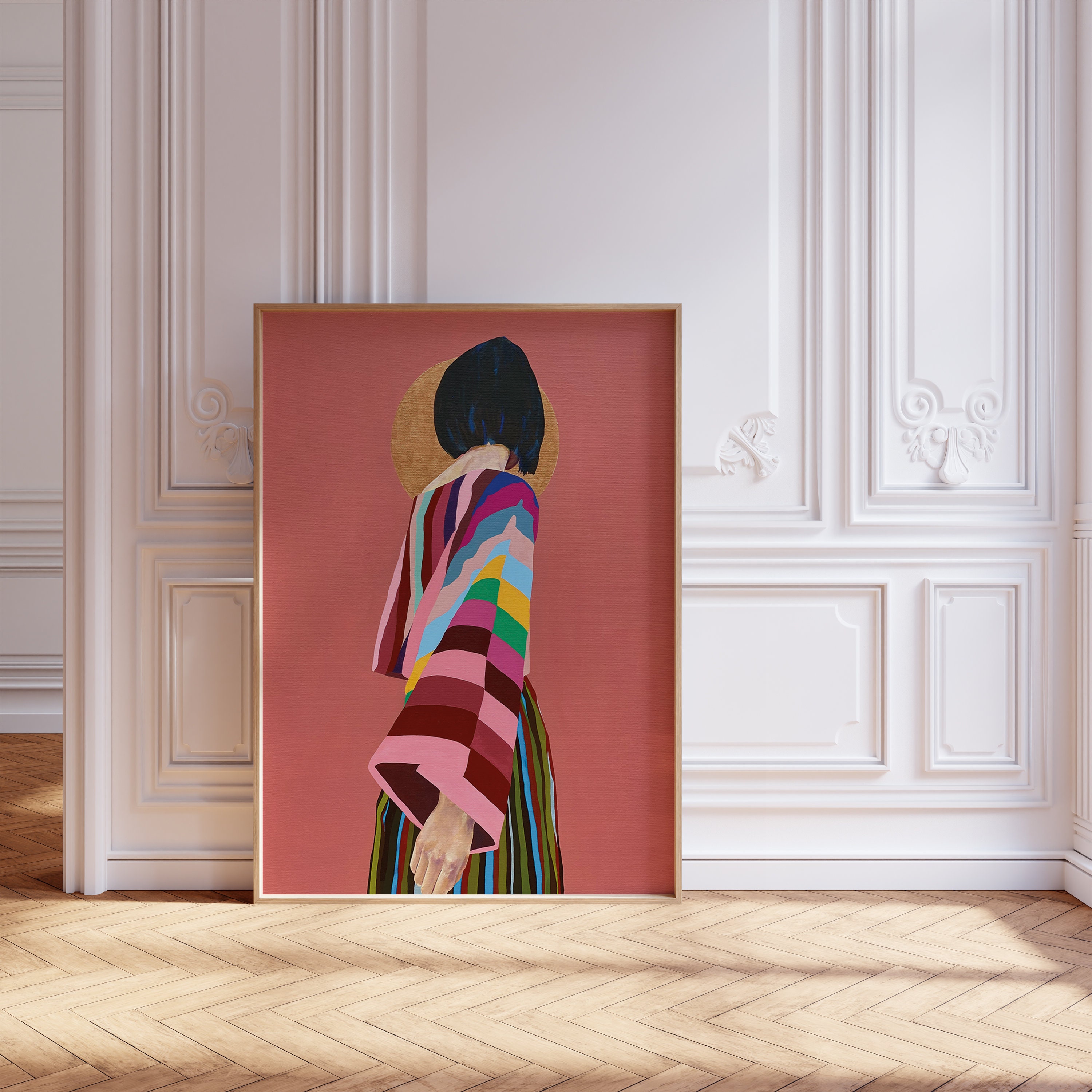 Goddess Painting, Spiritual Poster, Maximalist Wall Art, SOUL JOURNEY ...