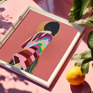 Goddess Painting, Spiritual Poster, Maximalist Wall Art, SOUL JOURNEY ...