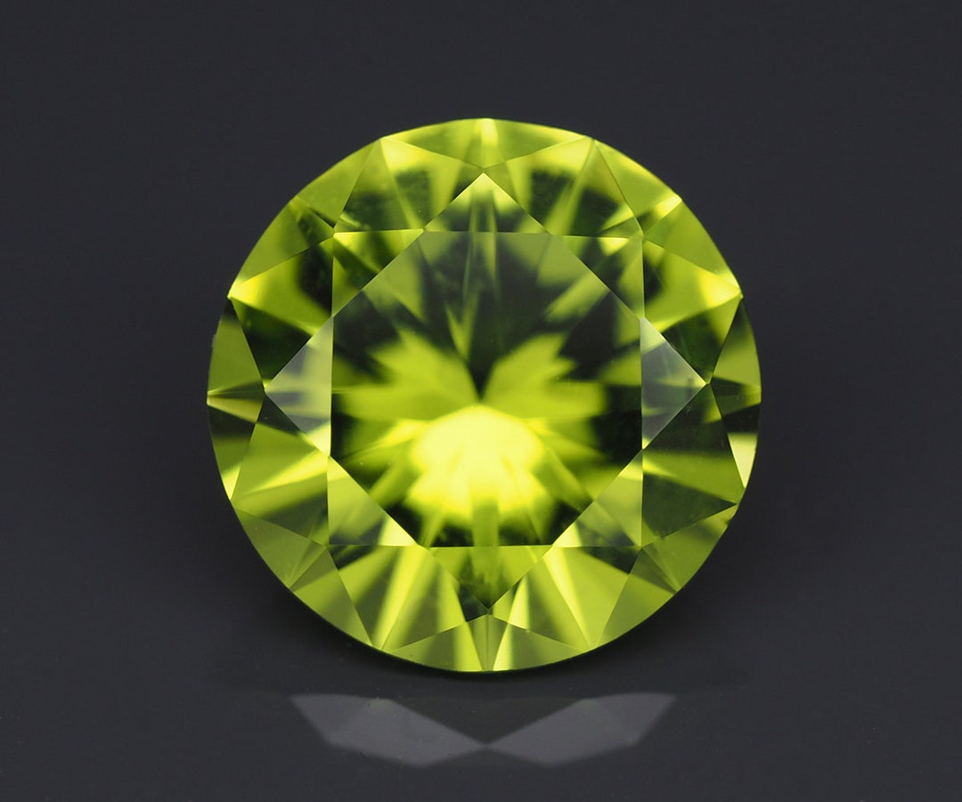 1.98ct. Natural, Untreated Peridot From Arizona. Calibrated Gemstone ...
