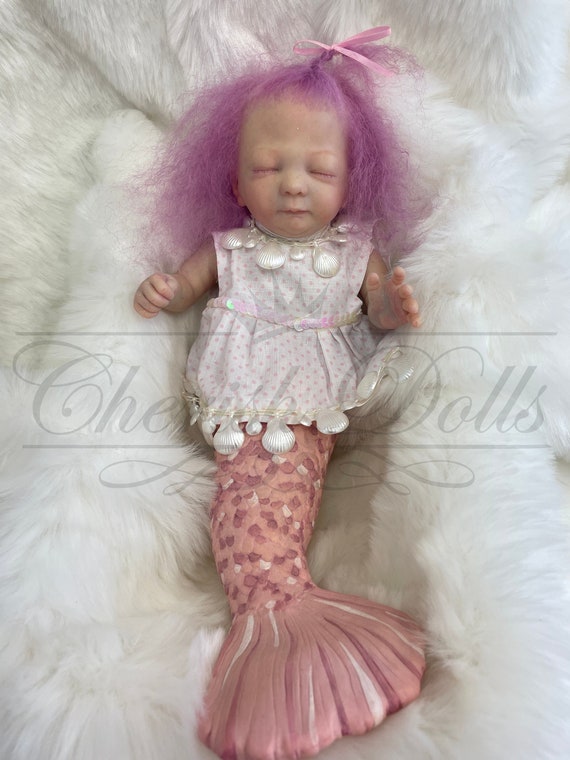 Mishell Mermaid reborn Toys Dolls Toys & Games etna.com.pe