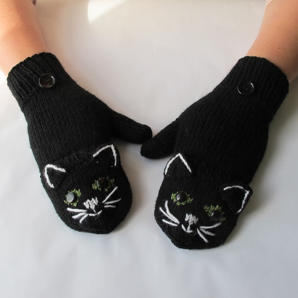 Cat Gloves - Etsy