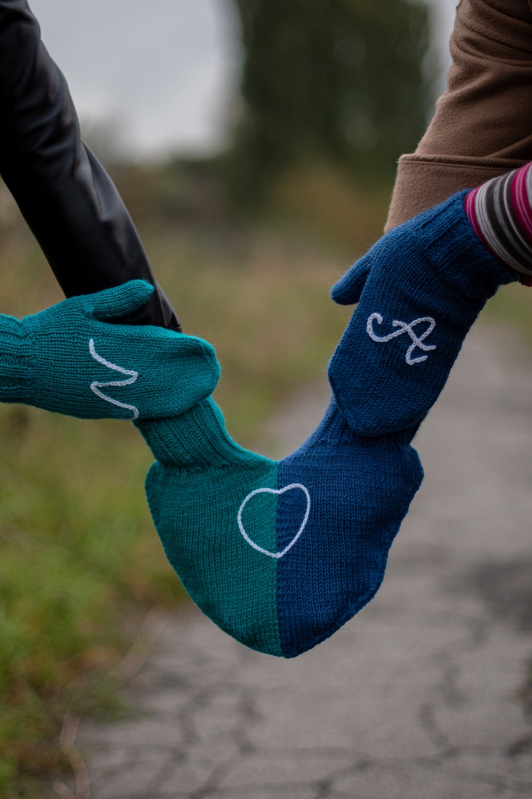 Unique Valentines Day Gift for Boyfriend. Smitten Mitten. Personalized ...