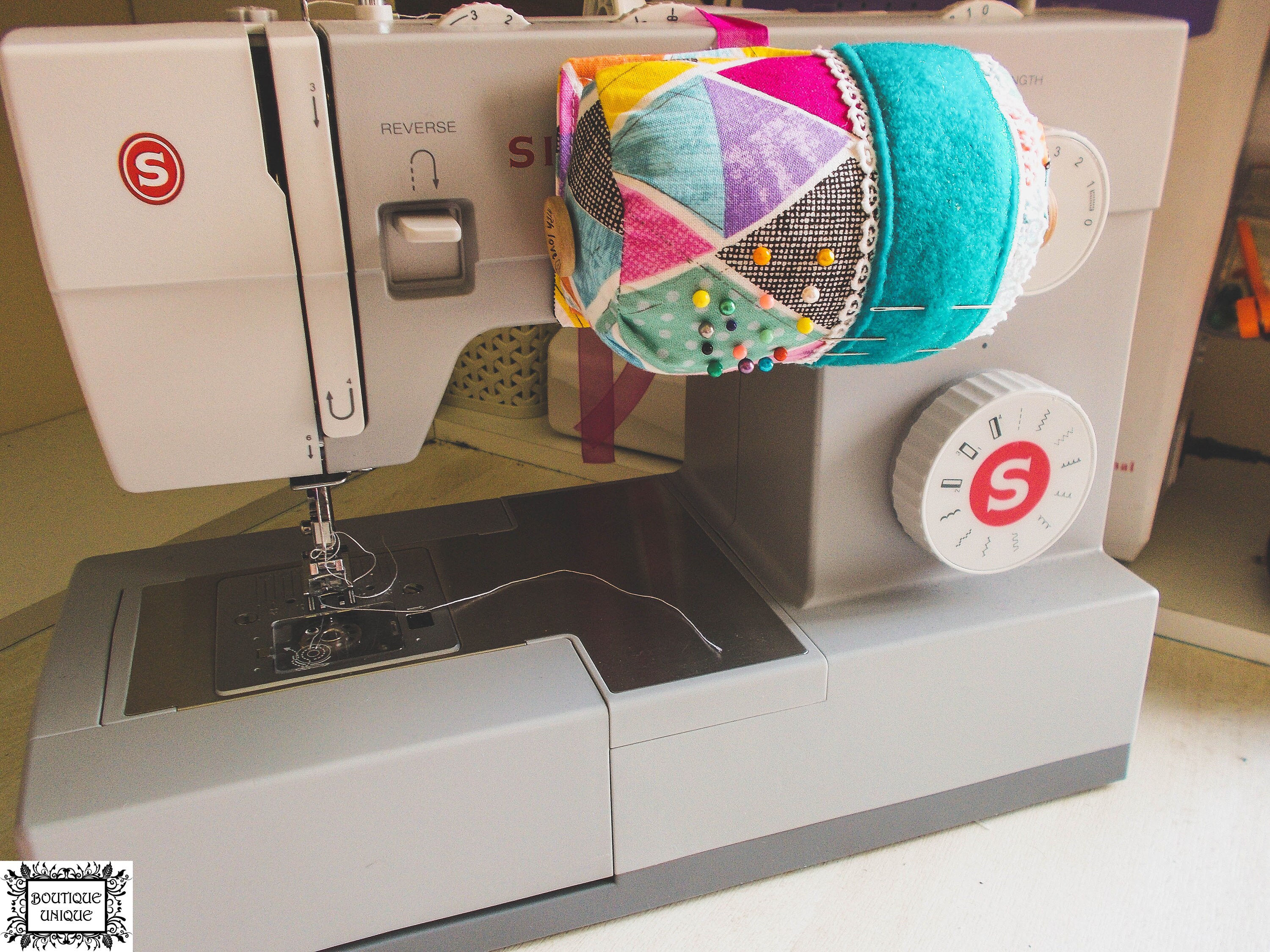 PDF Sewing Pattern Snap on Pin Cushion With Needle Feature Strip Moves ...