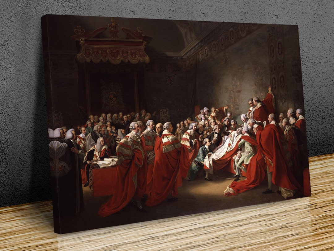 The Death of the Earl of Chatham John Singleton Copley Robert Shirley ...