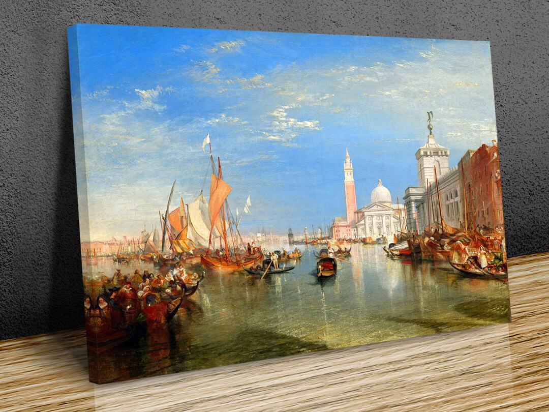 Venice the Dogana and San Giorgio Maggiore Joseph Mallord William ...