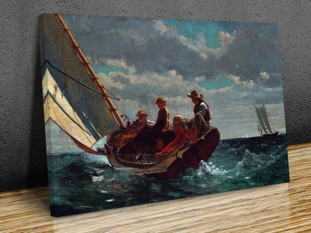 Winslow Homer Collection of Works, Wall Art , Wall Hangins ,home Decor ...