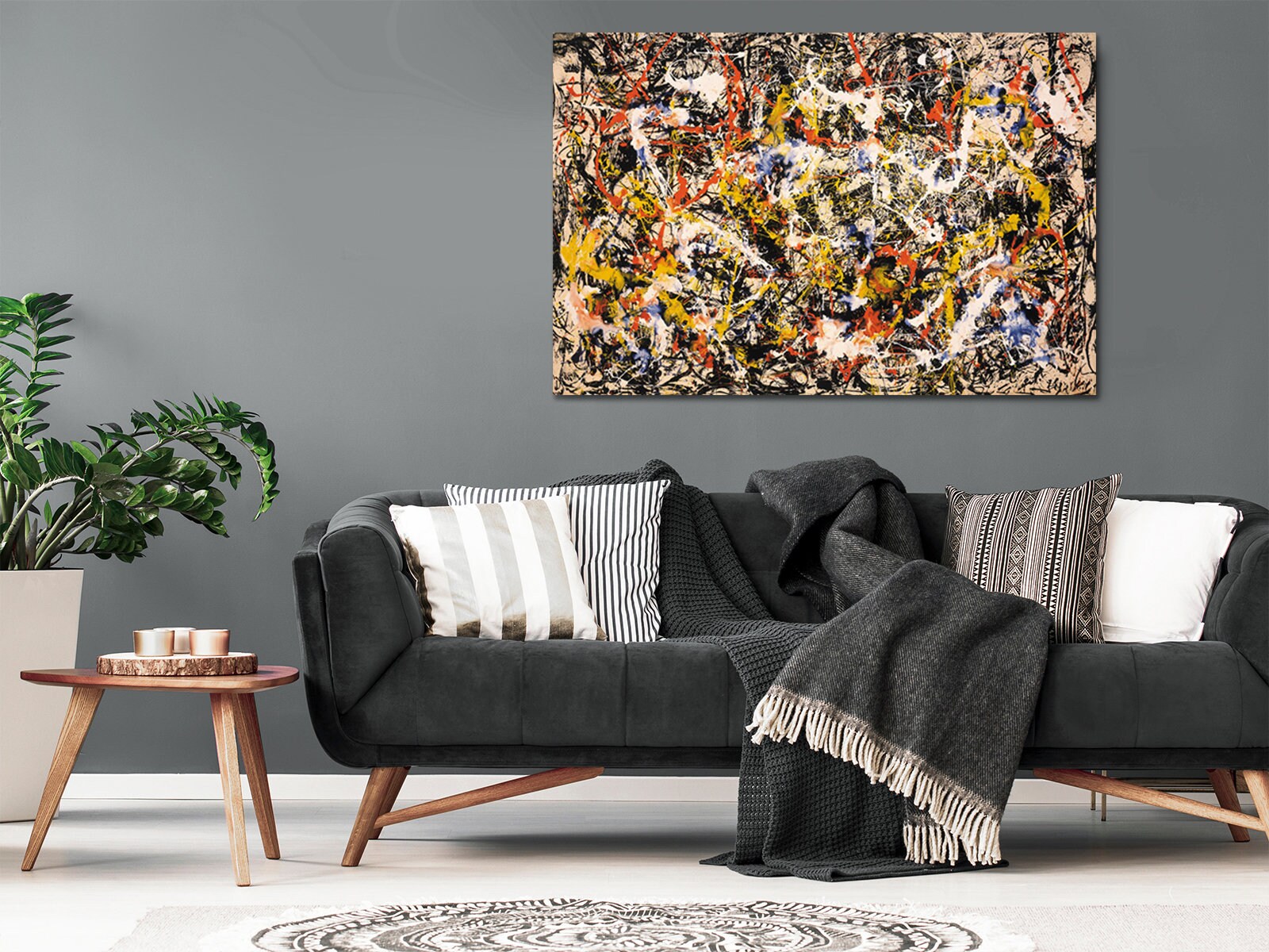 Jackson Pollock Convergence abstract expressionism Single Jackson Pollock Convergence abstract expressionism Single