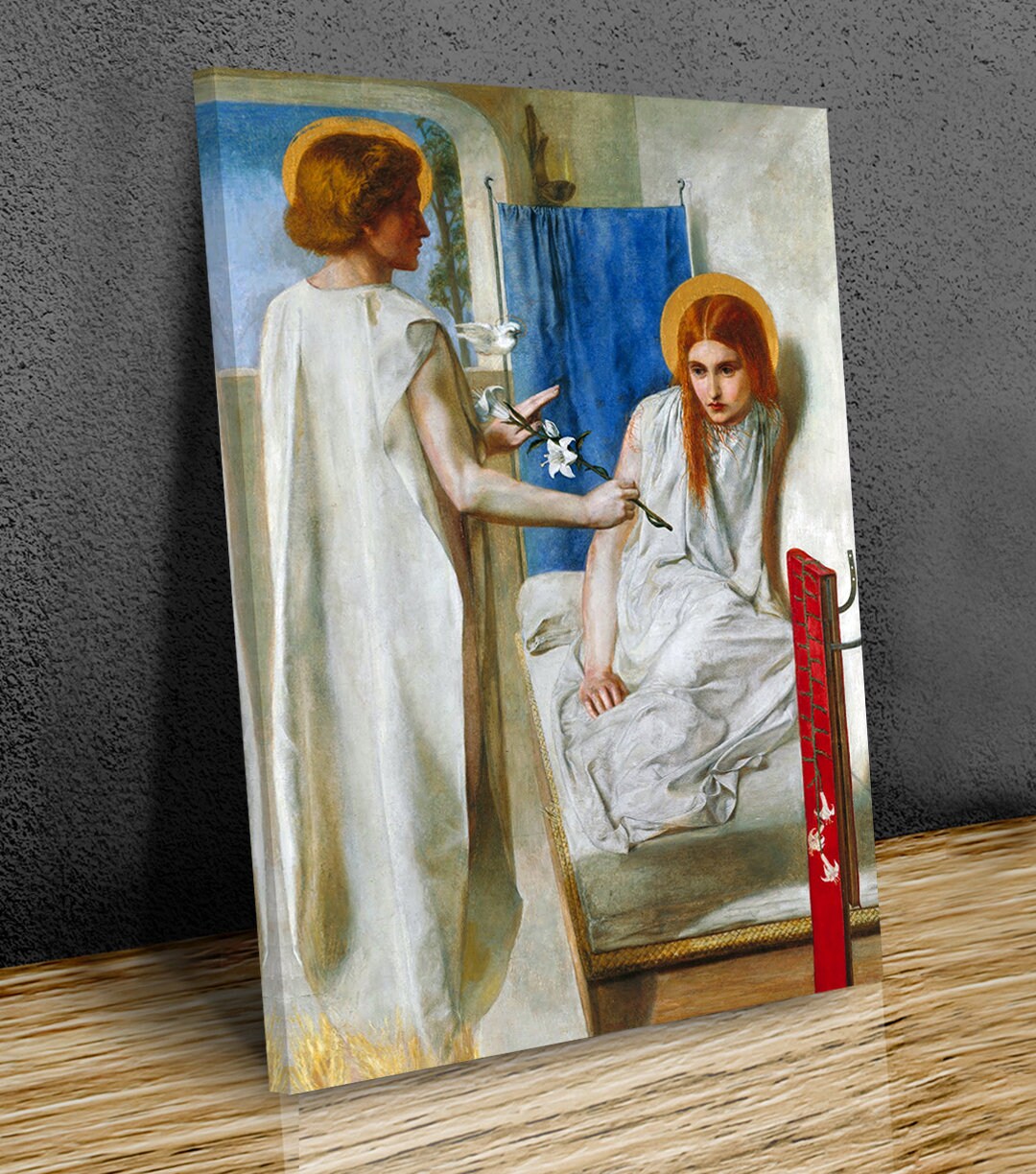 The Annunciation Dante Gabriel Rossetti Wall Art, Wall Hangings , Home ...