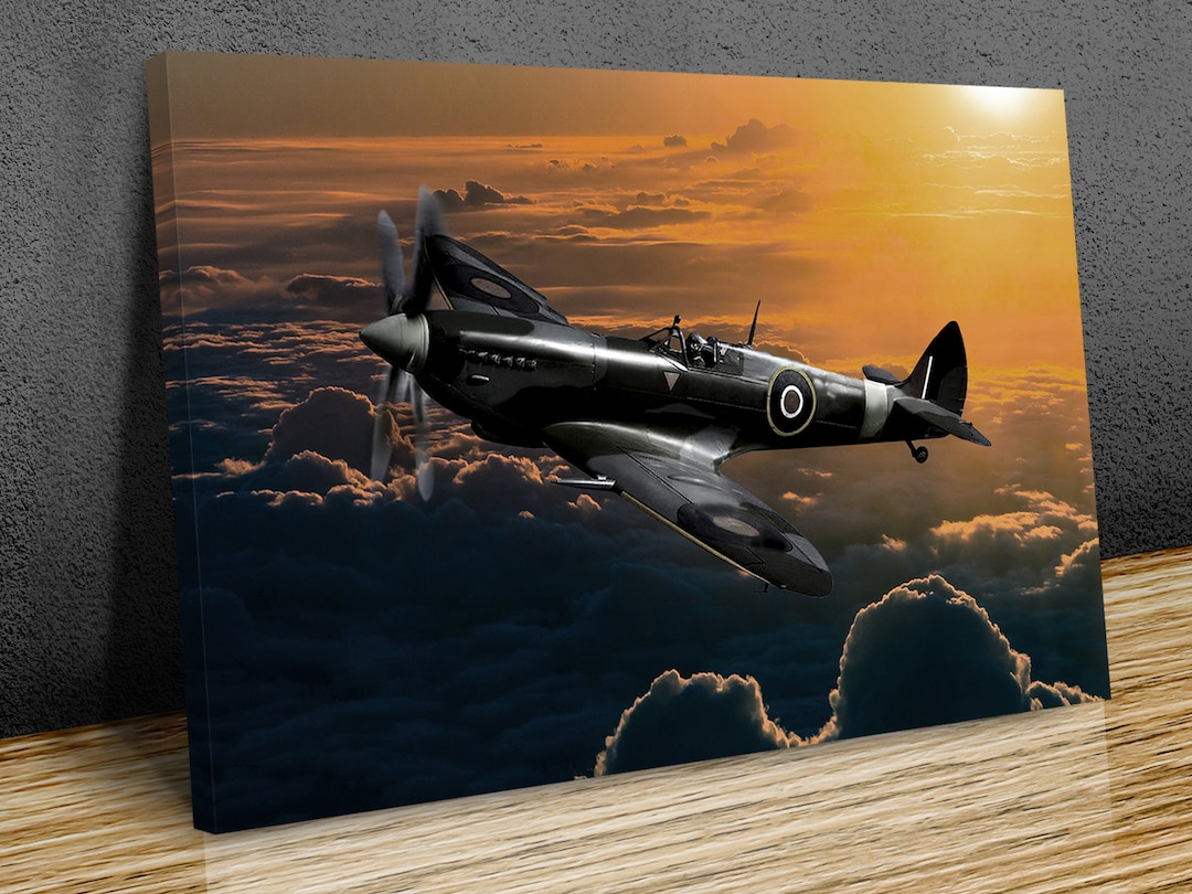 Supermarine Spitfire, Dramatic Skies , British Aircraft During World ...