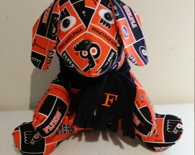 Philadelphia Flyers Stuffed Puppy - Etsy