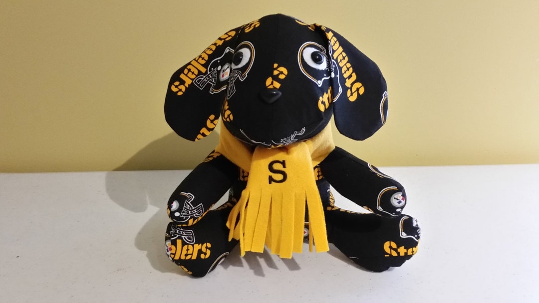 Pittsburgh Steelers Stuffed Puppy - Etsy