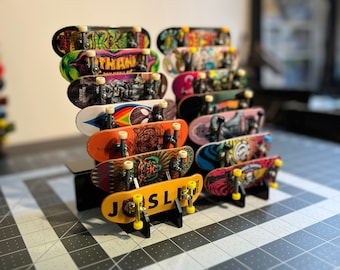 Tech Deck Fingerboard Racks for Pegboards- Ikea Skadis and Uppspel ...