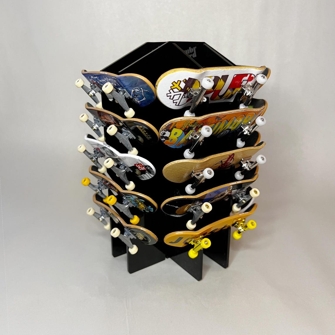 Laser Cut Fingerboard Rack for Tech Deck and Professional Fingerboards ...