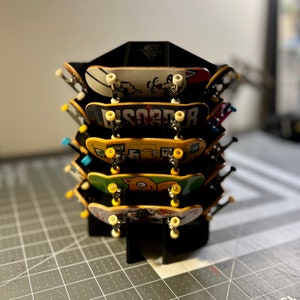 Laser Cut Fingerboard Rack for Tech Deck and Professional - Etsy