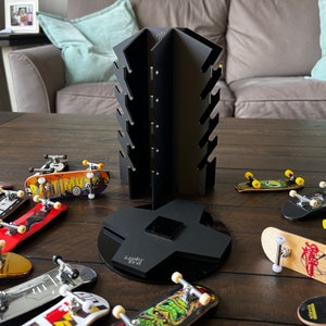 Laser Cut Fingerboard Rack for Tech Deck and Professional Fingerboards ...