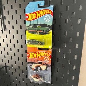 Laser Cut Hot Wheel Pegboard Hooks – Fits Skadis, Elfa, Standard - Etsy