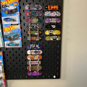 Tech Deck Fingerboard Racks for Pegboards- Ikea Skadis and Uppspel ...